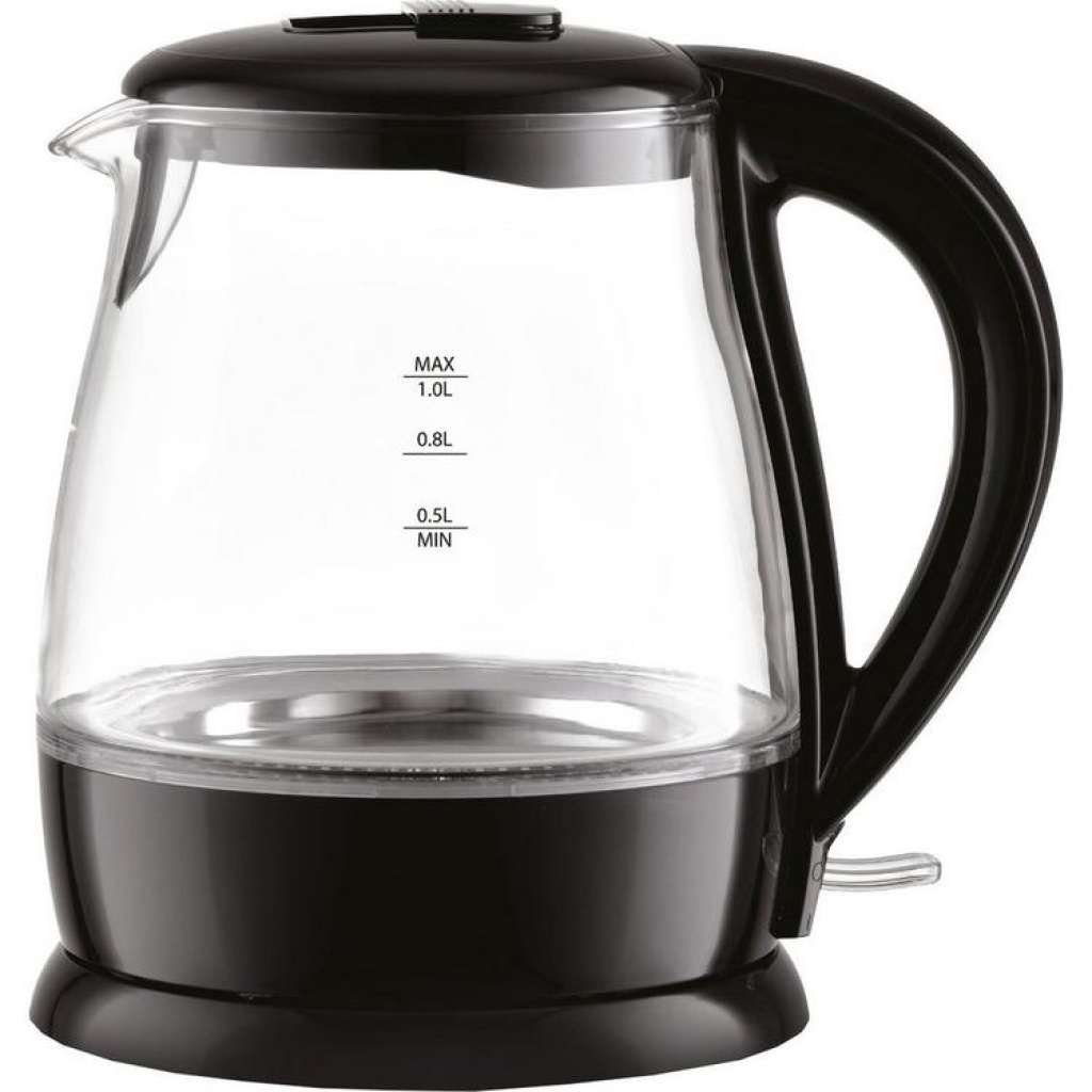 Quest Low Wattage 1L Light Up Glass Kettle - Watson Caravans